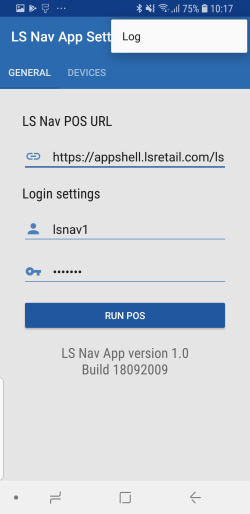 Using LS Nav App
