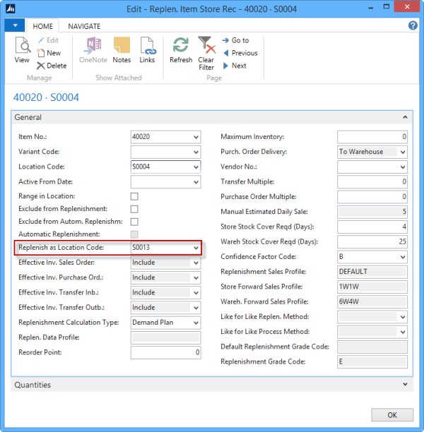 Demand Plan Setup