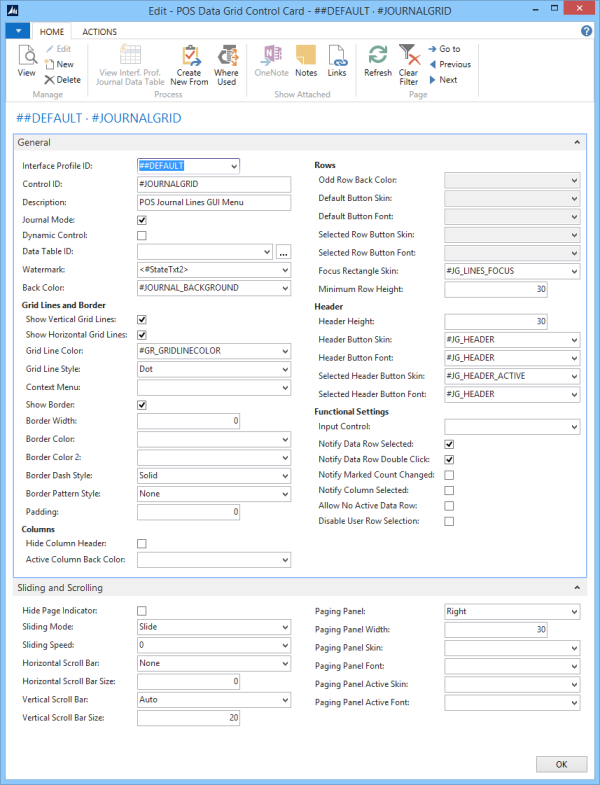 Data Grid Controls