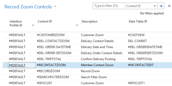 Record Zoom Controls
