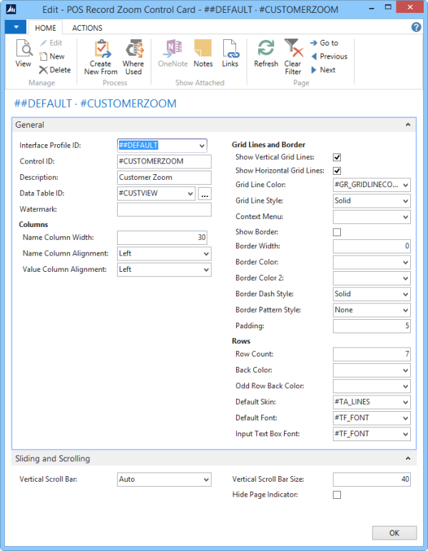 Record Zoom Controls