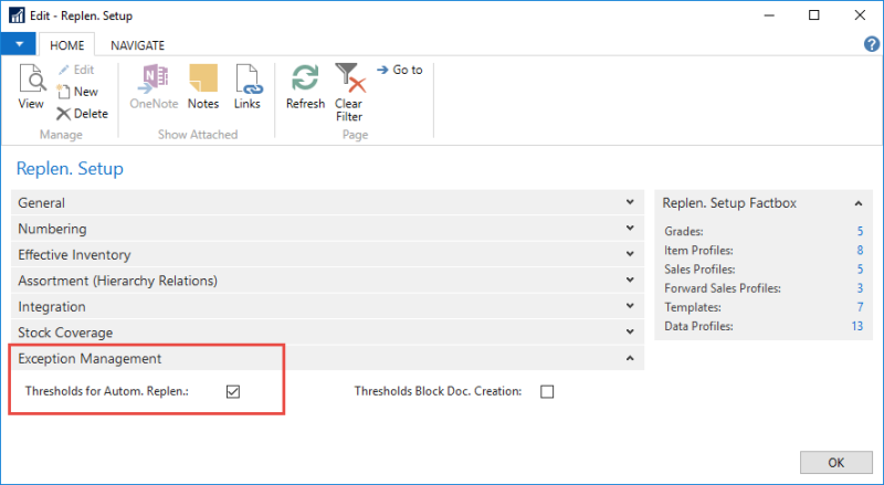 How to: Set Up Thresholds