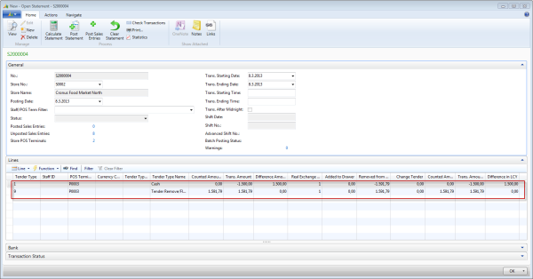 Calculating and Posting Statements