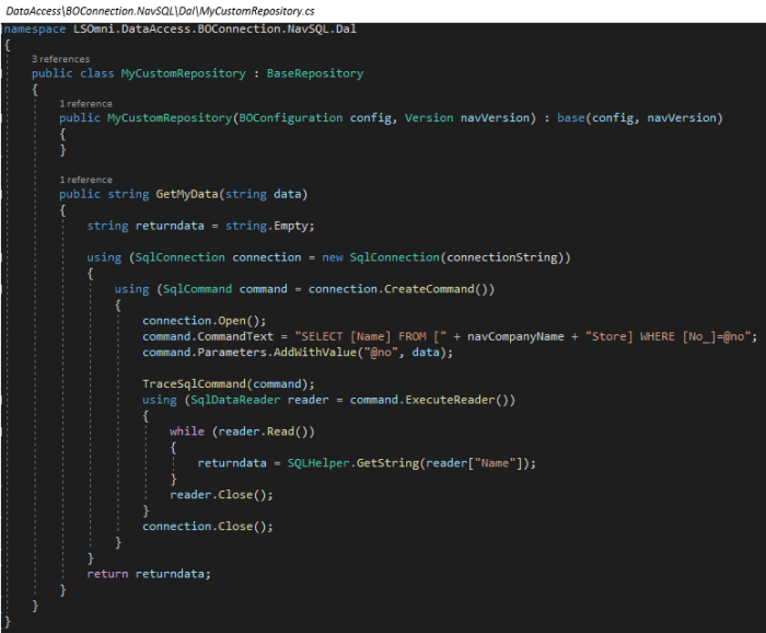 Add New Function to LS Commerce Service