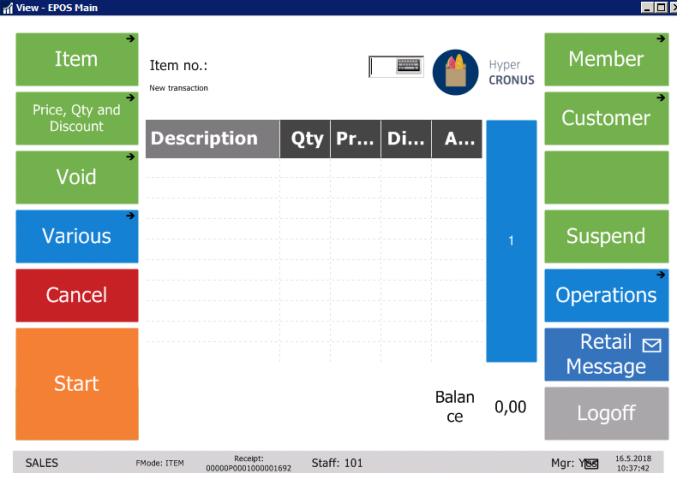 Orders in LS Central
