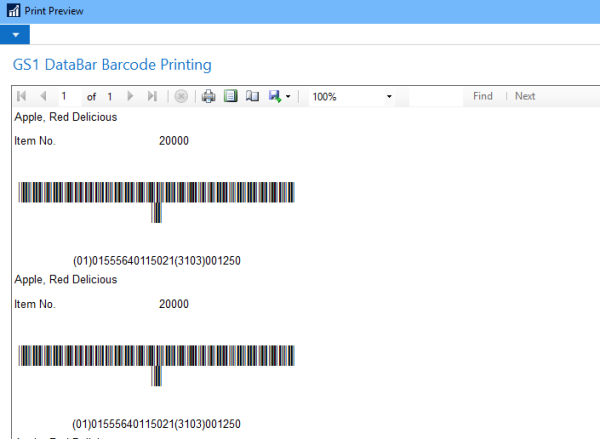 How to: Print GS1 DataBar Barcodes