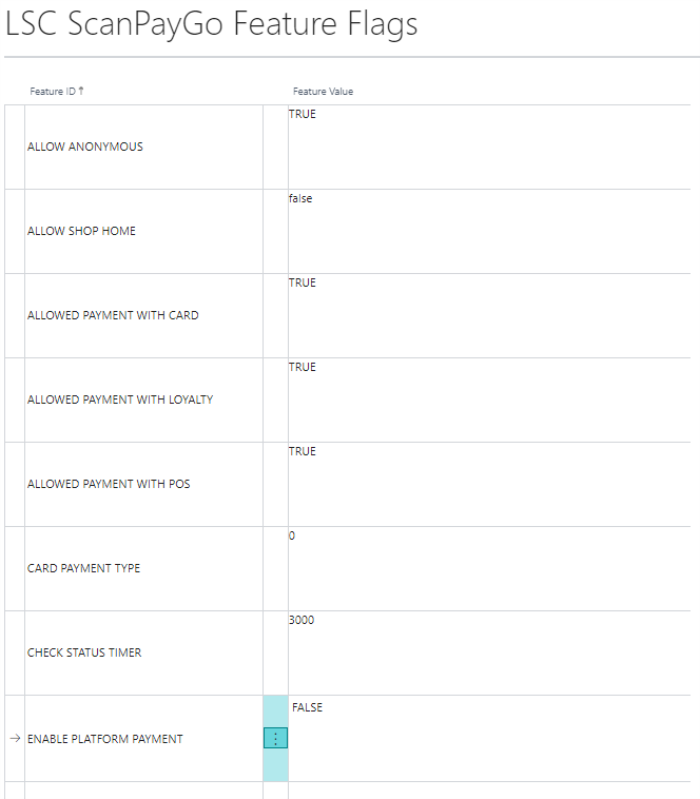 LS Central Profiles and Feature Flags