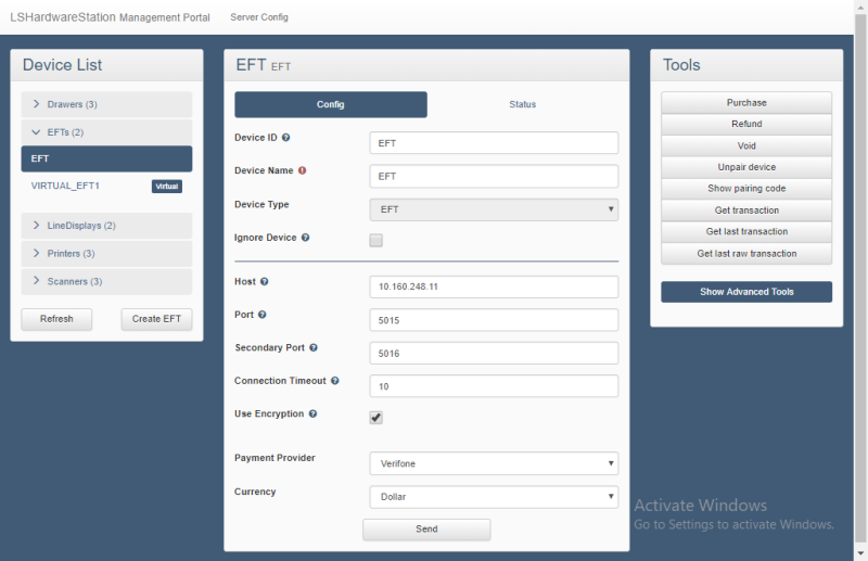 How to: Set Up EFT for POS