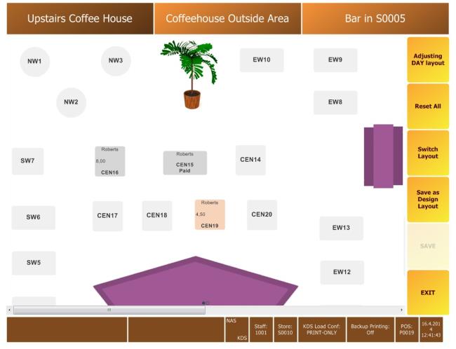 Dining Table Layout vs. List