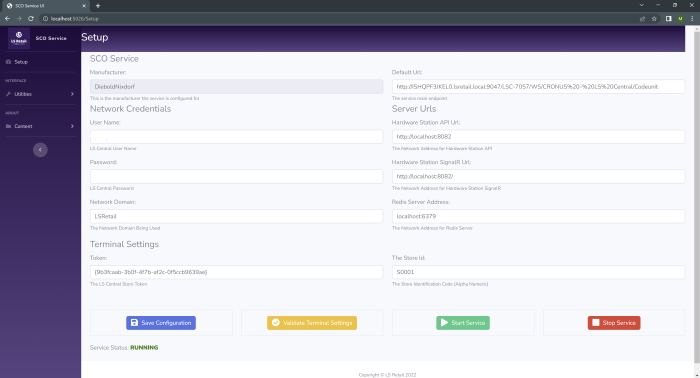 SCO Connector Administration Portal